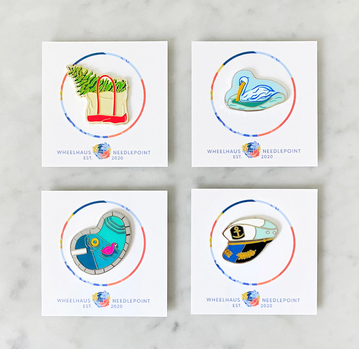 Pelican Needle Minder – Wheelhaus Needlepoint