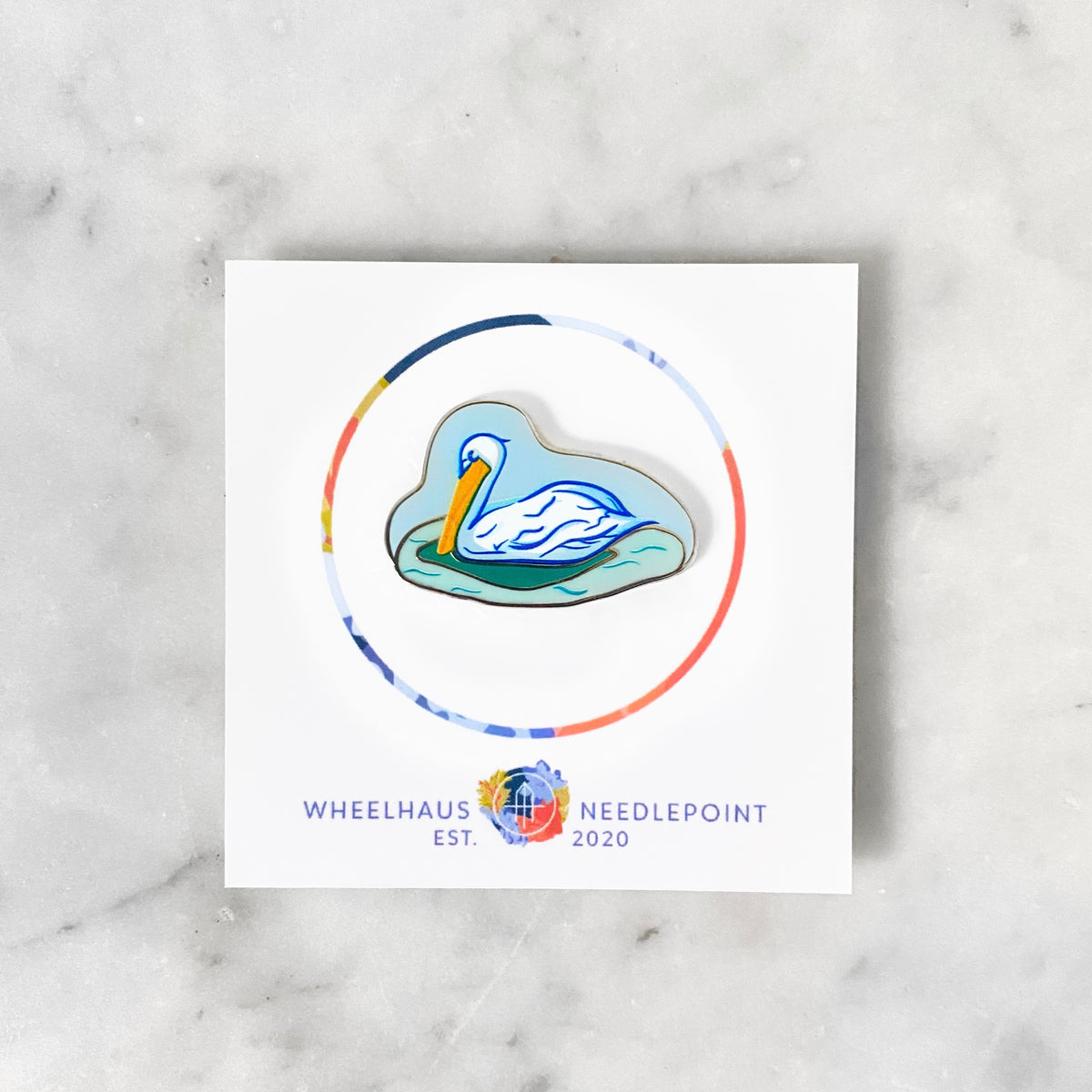 Pelican Needle Minder – Wheelhaus Needlepoint